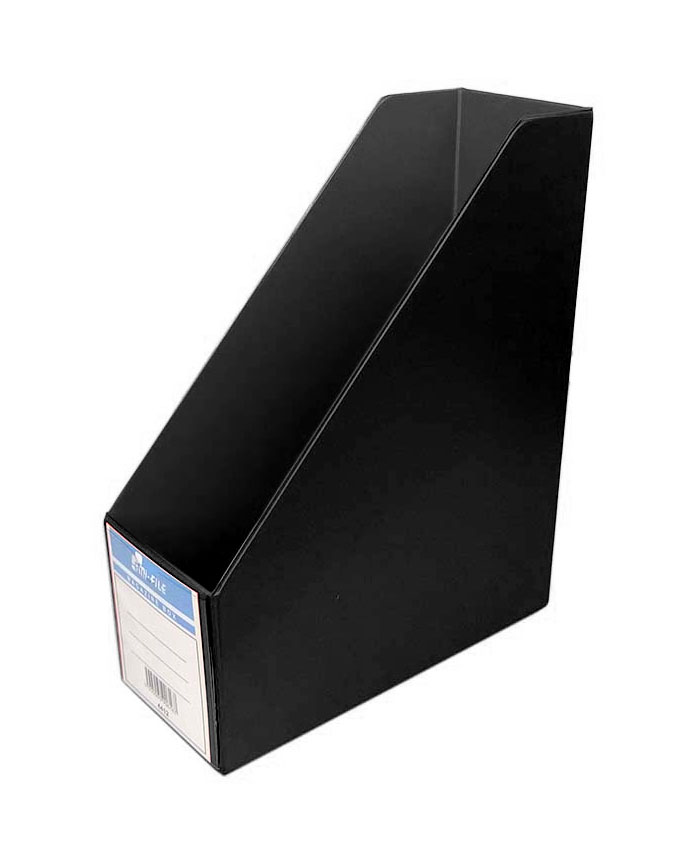 Emi-File Magazine Holder (PVC) 4" 4412 [Black]